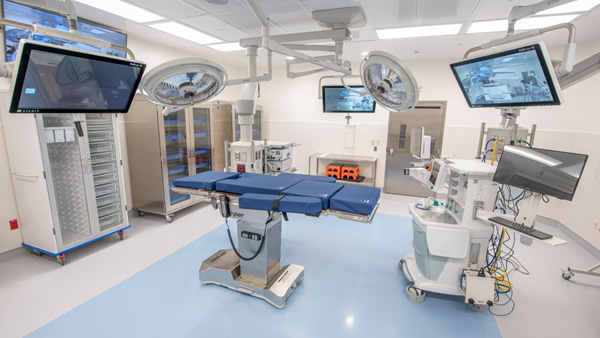 New Surgical Operating and Interventional Rooms